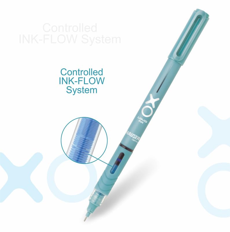 Hauser Germany XO Liquid Ink Roller Pen (Blue)